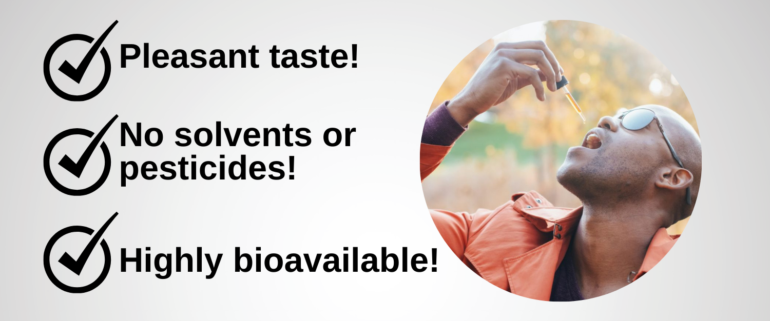 Pleasant taste! No solvents or pesticides! Highly bioavailable! | Good ...